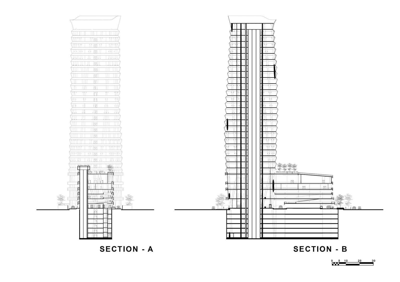 Concept and Design – Anthophila Tower – Civil Engineering BINUS University