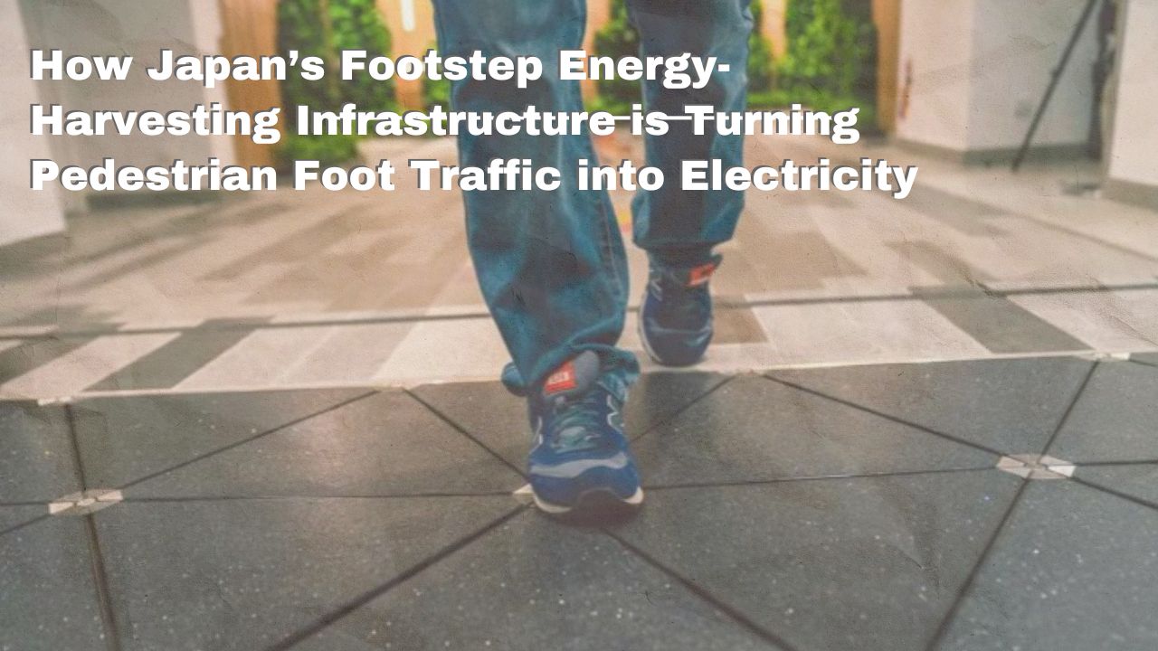 How Japan’s Footstep Energy-Harvesting Infrastructure is Turning ...
